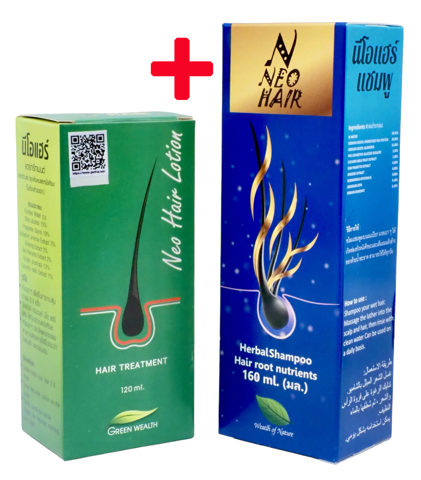 Neo Hair Lotion GreenWealth Hair growth treatment Hair Loss